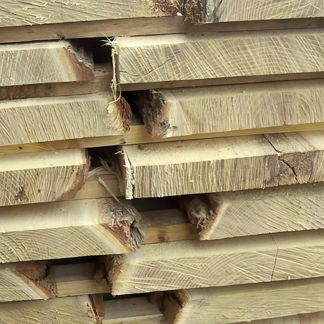 Planche De Bois Brut De Sciage Robinier Acacia Alternabois